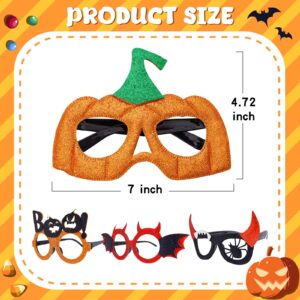 MGparty 16 PCS Halloween Party Decorations, Halloween Headbands and Glasses Frames Set for Kids Women Men Halloween Party Favors Photo Booth Props