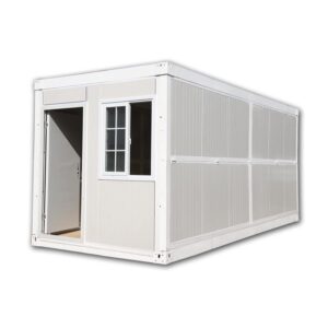 generic mobile modular living container homes shipping cargo prefab folding container house, white, tt-002