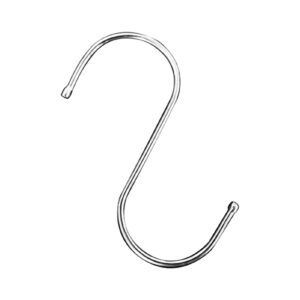 hanging s hooks, s hook for clothesline, portable hook for clothes, s hooks for hanging plants, stainless steel s hooks, non slip s hooks, hangable hooks for hanging plants, clothes, kitchen utensil,