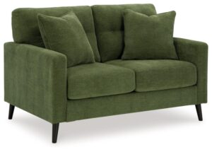 signature design by ashley bixler loveseat love seats, 57" w x 38" d x 37" h, green