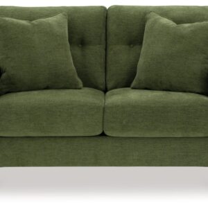 Signature Design by Ashley Bixler Loveseat Love Seats, 57" W x 38" D x 37" H, Green