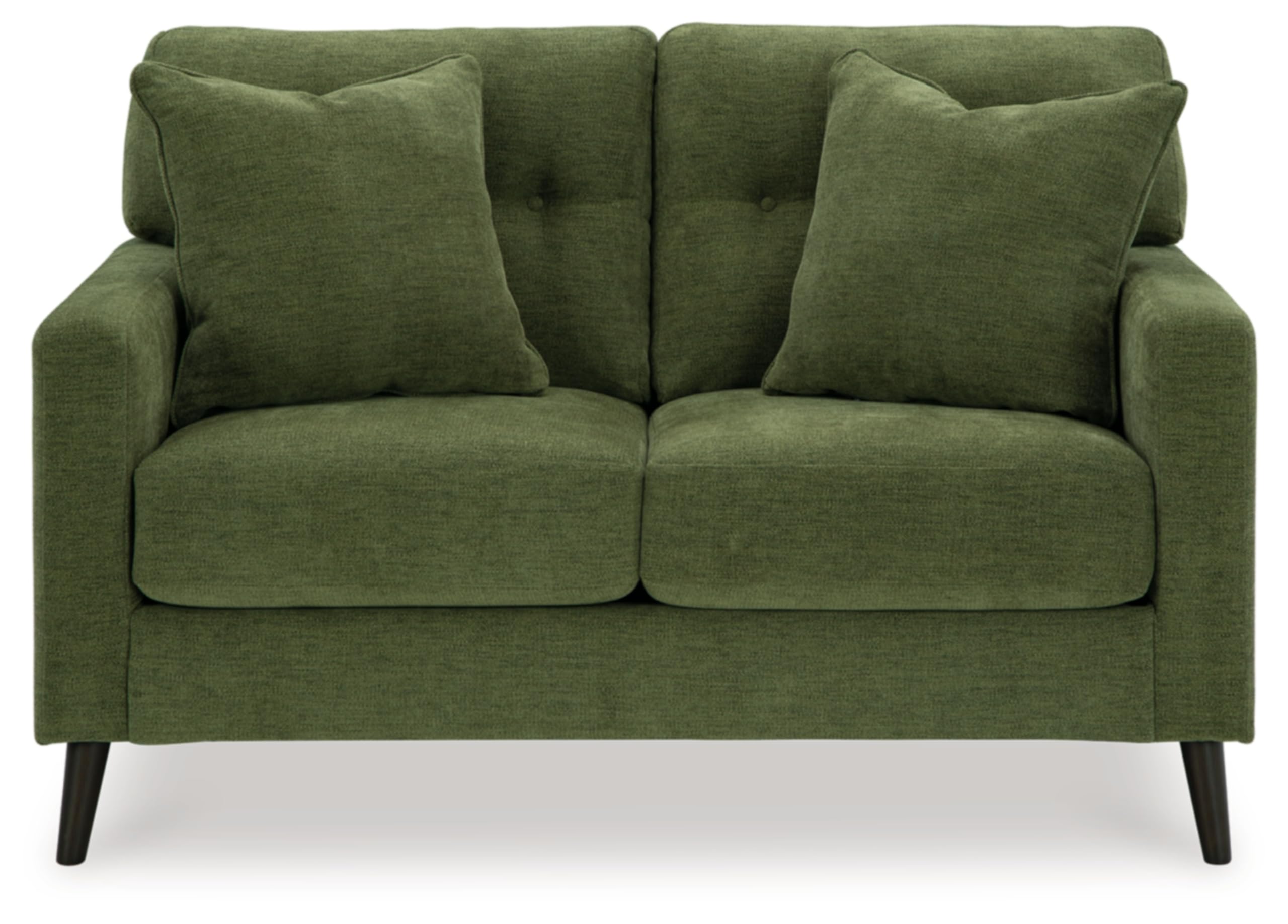 Signature Design by Ashley Bixler Loveseat Love Seats, 57" W x 38" D x 37" H, Green