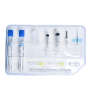 hgmed prp kits 2pcs 15ml separation gel and anticoagulant complete kit laboratory tubes prp kit, white