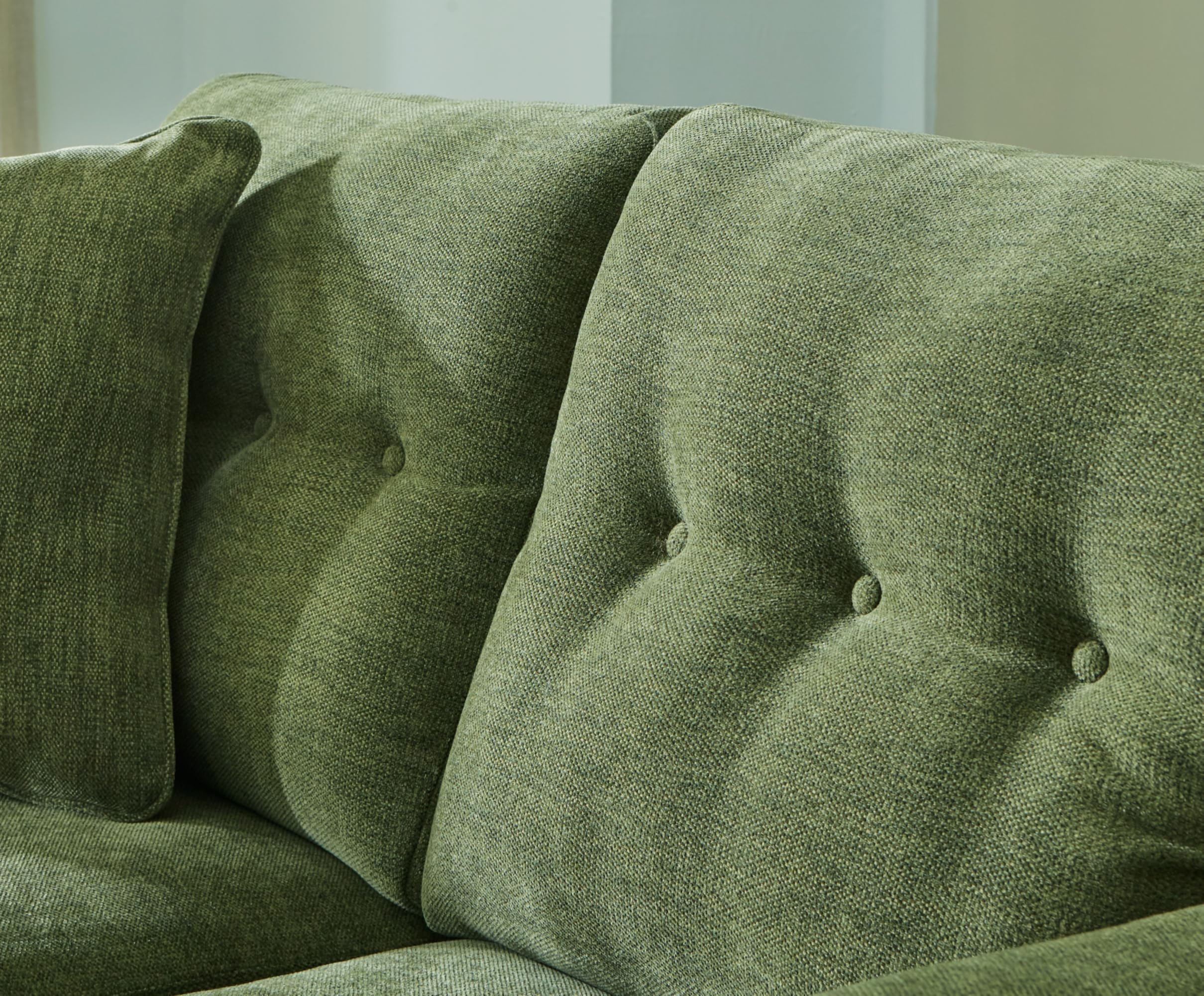 Signature Design by Ashley Bixler Loveseat Love Seats, 57" W x 38" D x 37" H, Green