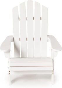 generic white small mini adirondack chair 20 l 23 w painted solid wood, pink1