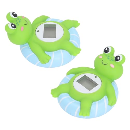 Baby Bath Thermometer Floating Toy Digital Display Bathtub Temperature Meter Automatic Power On for Children