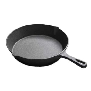 vonoto cast iron frying pans, kitchen saute fry pan, cast iron skillet with handle (7 inch)