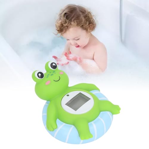 Baby Bath Thermometer Floating Toy Digital Display Bathtub Temperature Meter Automatic Power On for Children