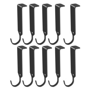 dmore 10 piece stainless steel hanging hooks-for any magnetic knife holder