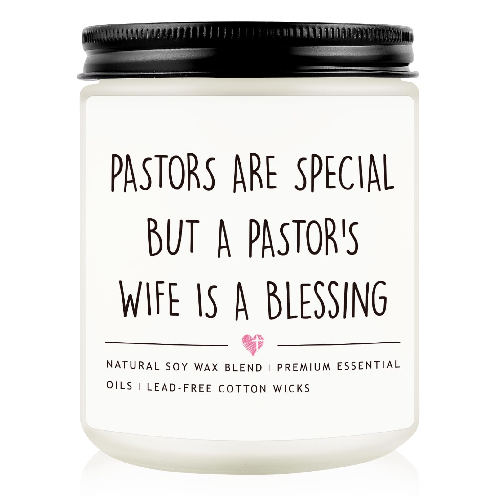 Pastor's Wife Appreciation Gifts for Women, Gifts for Pastors Wife, Unique Christmas Christian Birthday Gift for Preacher's Wife, Thank You Gift for Priest's Wife, Candle Gifts for Minister's Wife