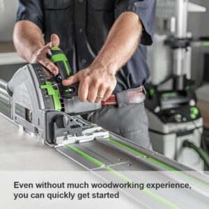 55 Inches Guide Rail FS-1400/2, 55" Track for Festool TS-55/TS-75 Track Saws, Aluminum Alloy