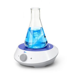 etallwit magnetic stirrer mixer laboratory stir plate with stir bar max stirring capacity 3000ml for lab and homebrew(no heating)