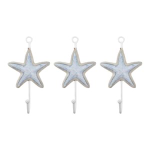 hevstil 3pack starfish hook beach themed wall hooks decorative hangers decorative wall hooks coats aprons hats towels hooks beach ocean theme chic metal hooks for coat towel clothes