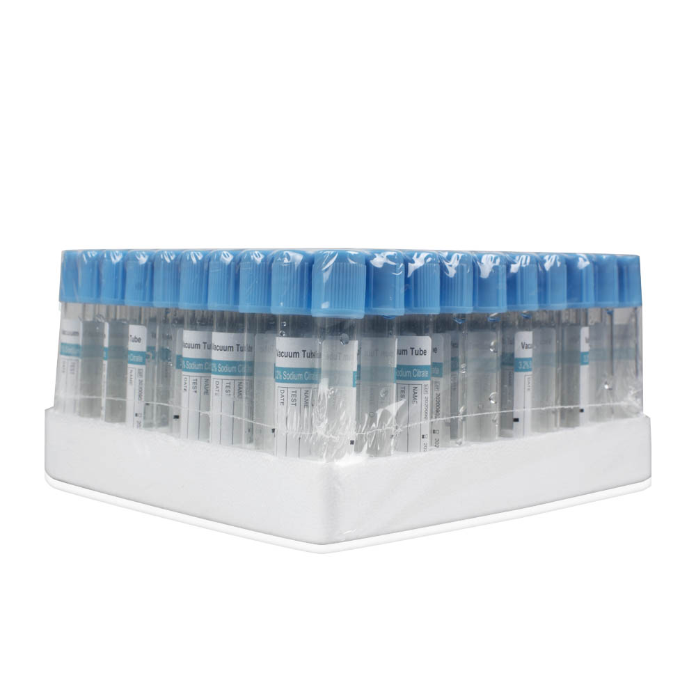 Generic Veterinary Lab Vacuum Collection Tubes, Blue, 2mL, 100pcs, Pet Supplies