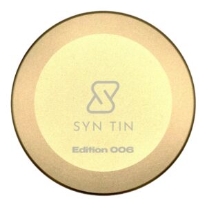 Edition 006: Grilled Cheese | Snus Can | Snus Container | Zyn Metal Can | Metal Zyn Container | Zyn Holder | Metal Snus Container | Smell Proof Container | Aluminum Zyn Container (Champagne Gold)