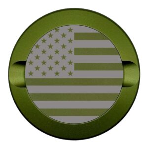 edition 017: america | snus can | snus container | zyn metal can | metal zyn container | zyn holder | metal snus container | smell proof container | aluminum zyn container (military green)