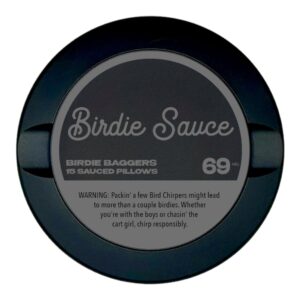 edition 013: birdie sauce | snus can | snus container | zyn metal can | metal zyn container | zyn holder | metal snus container | smell proof container | aluminum zyn container (black)