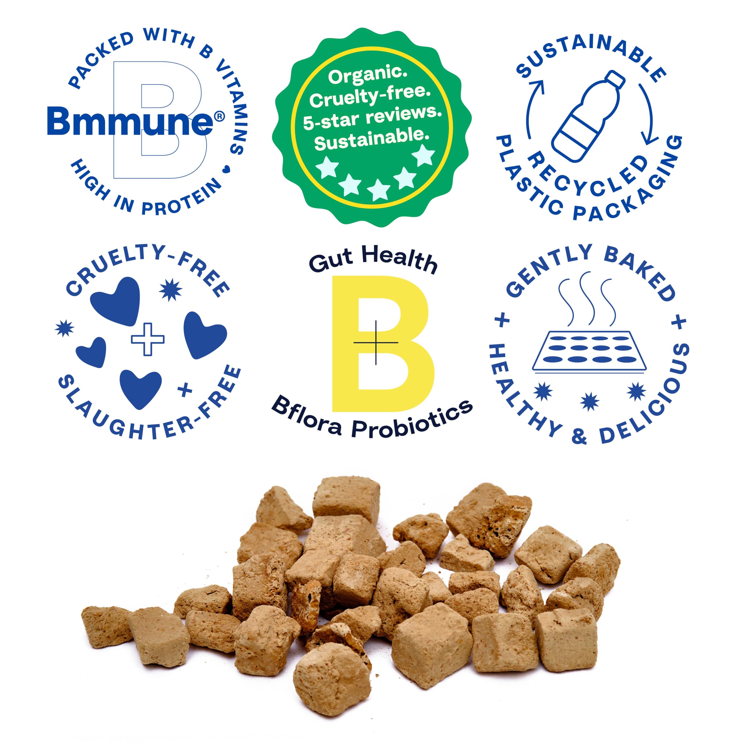 Noochies! High-Protein Freeze-Dried Dog Snacks with Bmmune - Grain-Free, Healthy, Hypoallergenic Dog Treats - Natural Snacks for Dogs (3 Ounce (Pack of 1))