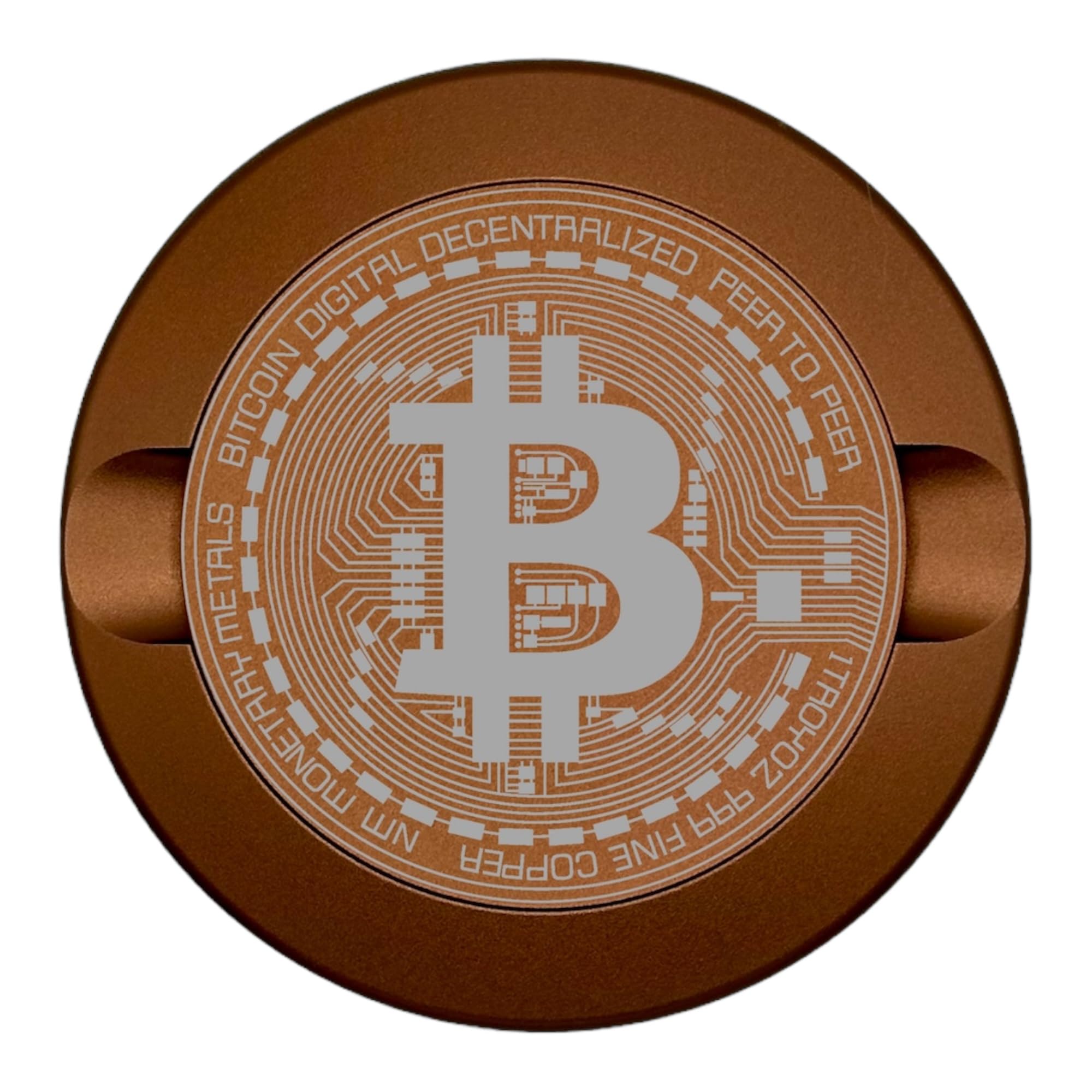 Edition 014: Bitcoin | Snus Can | Snus Container | Zyn Metal Can | Metal Zyn Container | Zyn Holder | Metal Snus Container | Smell Proof Container | Aluminum Zyn Container (Copper)