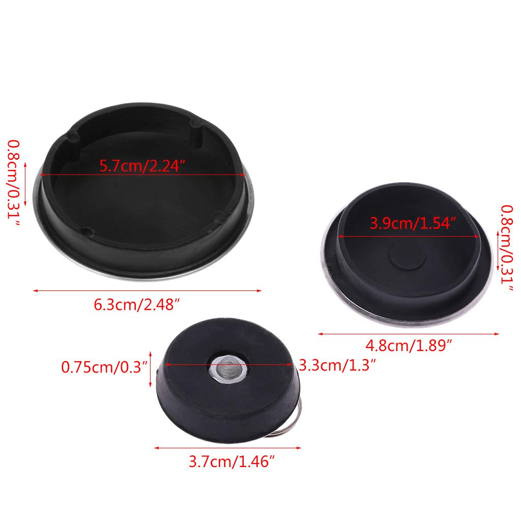 JONbinbkl Kitchen Drain Plug Water Stopper Kitchen Bathroom Bath Tub Sink Basin Drainage, Small