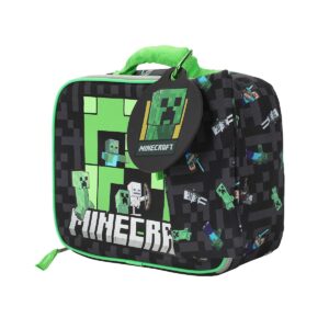 Minecraft Creeper 4-Piece Lunch Kit (Including Allergy Alert Tag)