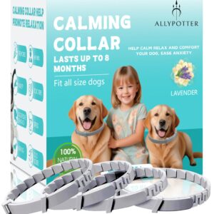 Calming Collars for Dogs, Dog Anxiety Relief, Calming for Dogs, Anxiety Collar for Dogs, Anti Anxiety for Dogs, Pheromone Collar for Dogs, DAP Collar for Dogs, Dog Stress and Anxiety Relief