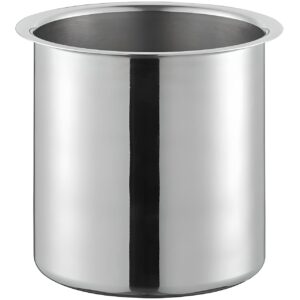 ocs parts 1.5 quart bain marie pot | 5-5/8" x 4-7/16" stainless steel pot for warm or cold food, sauces, soups, or organizing cooking utensils