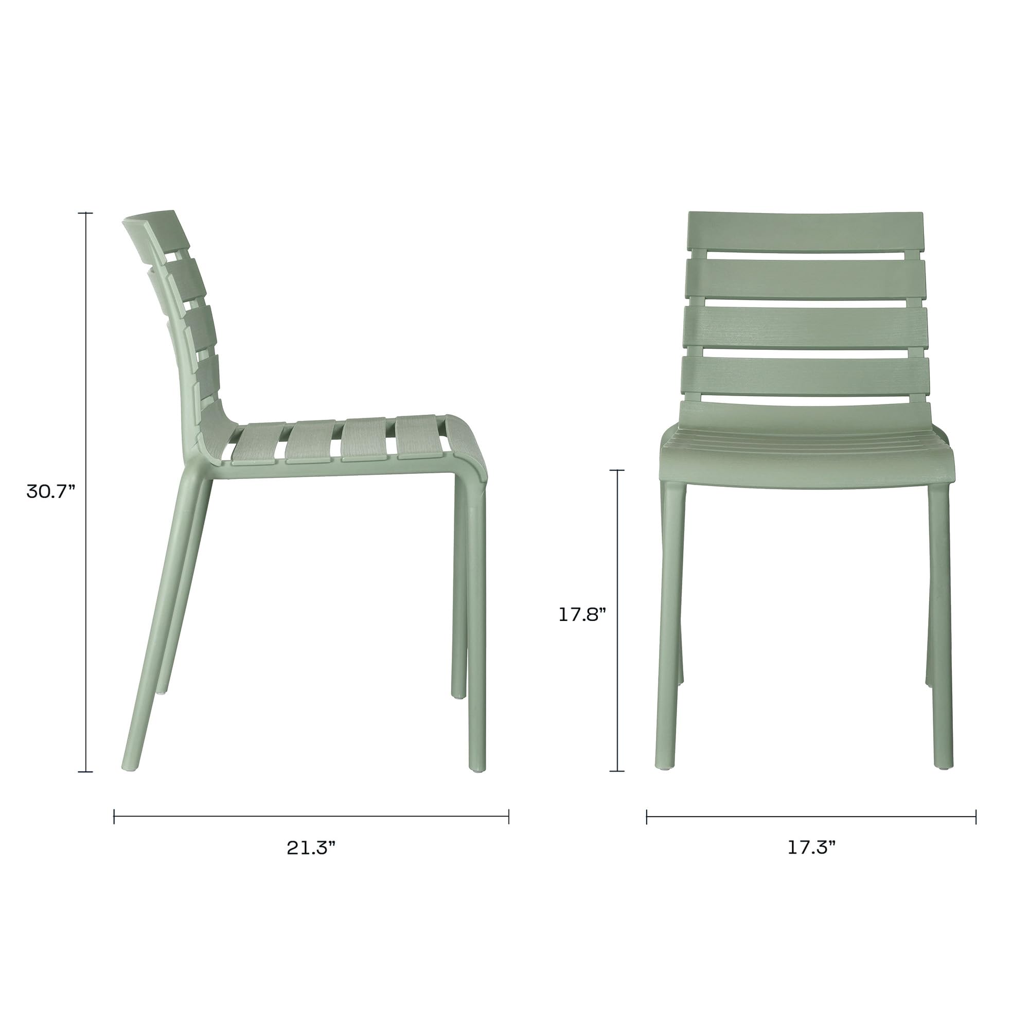 Jamesdar Rylan Chair, Aloe Green