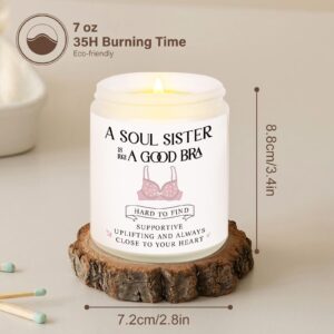 Soul Sister Gifts for Women, Soul Sister Gifts from Sister, Birthday Gifts for Soul Sister, Soul Sister Candle, Best Friend Gift, Friendship Gift for Soul Sister, 7oz Soy Wax Lavender Scented