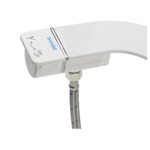 Brondell WS-11 Reinslet Single Nozzle Bidet Attachment, White