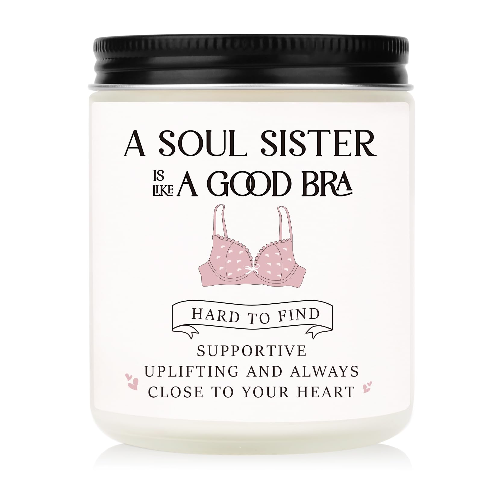 Soul Sister Gifts for Women, Soul Sister Gifts from Sister, Birthday Gifts for Soul Sister, Soul Sister Candle, Best Friend Gift, Friendship Gift for Soul Sister, 7oz Soy Wax Lavender Scented