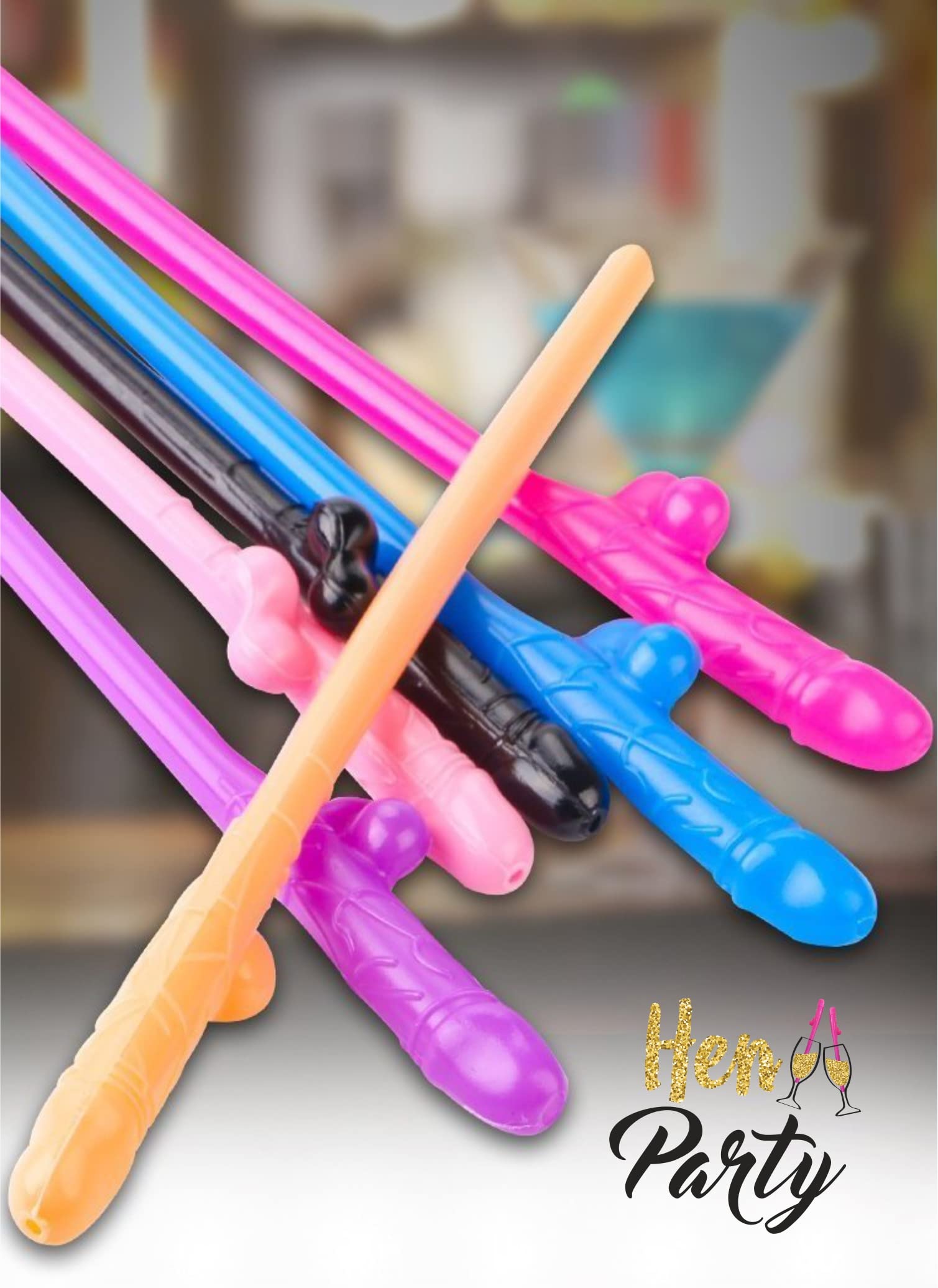 12 pcs Bachelorette Party Straws Hen Straws Naughty, Willy Pennis Straws, Straws For Naughty Bridal Shower Drinking Games, Crazy Straws Bride, Hen Party Favors, Funny Drinking Straws