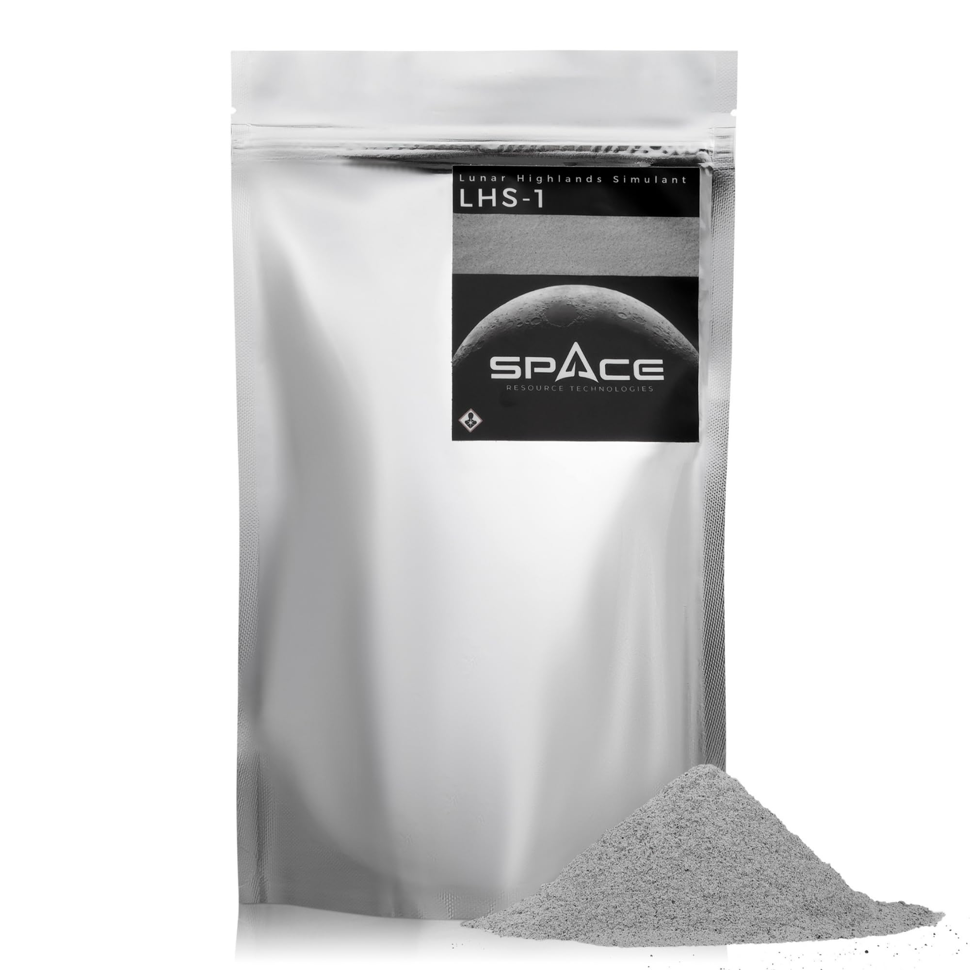 Lunar Highlands Simulant (LHS-1) | Authentic Lunar Soil Replicant - Ideal for Research and Education (1, Kilogram)