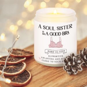 Soul Sister Gifts for Women, Soul Sister Gifts from Sister, Birthday Gifts for Soul Sister, Soul Sister Candle, Best Friend Gift, Friendship Gift for Soul Sister, 7oz Soy Wax Lavender Scented