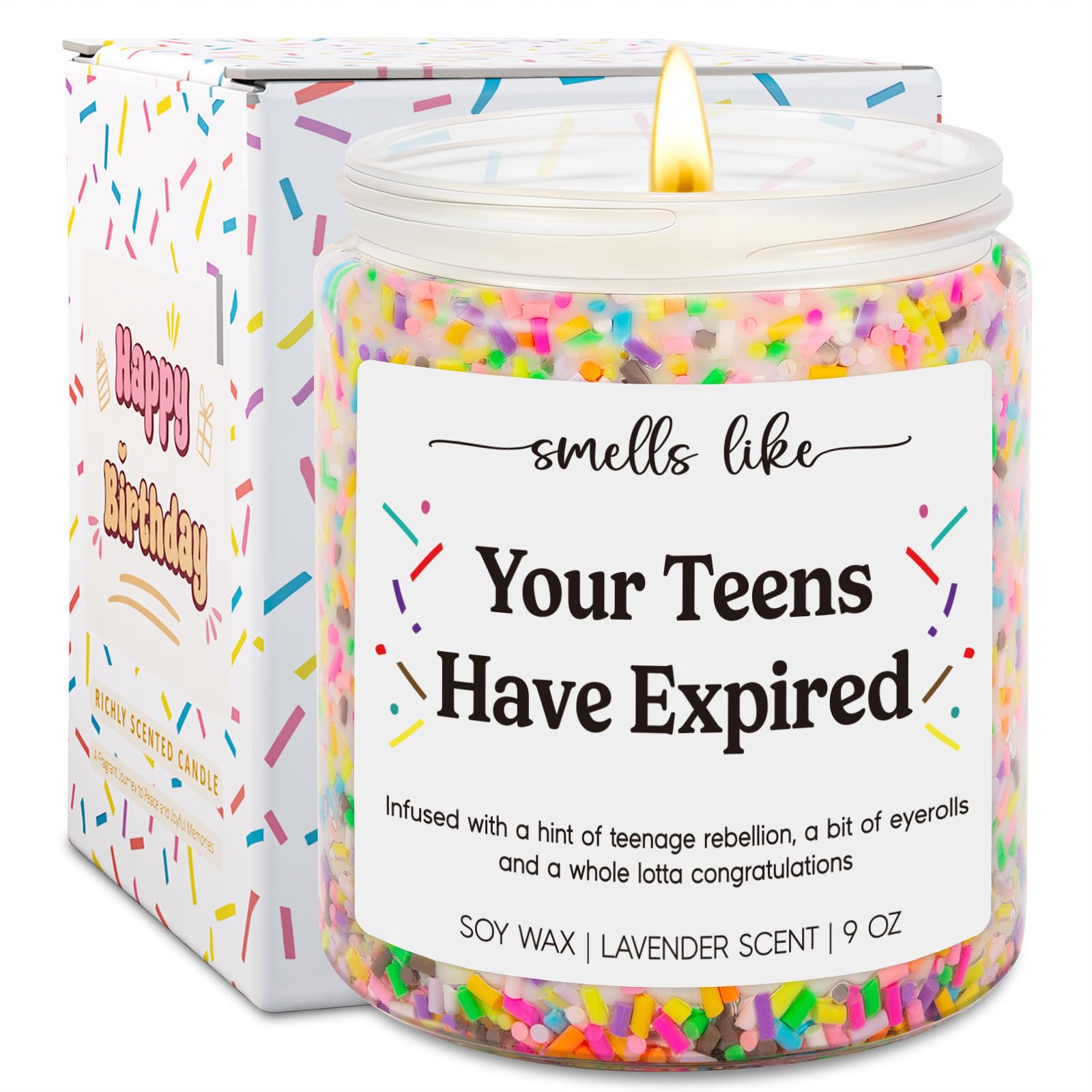 GSPY Candles - 20th Birthday Gifts for Women, Men - Happy 20th Birthday, 20 Year Old Birthday Gifts for Her, Daughter, Friend, Sister, Son, Granddaughter - Gifts for 20 Year Old Female, Male