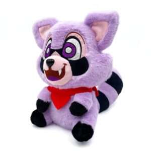 adenzai indigo park plush toys - rumbley the raccoon | rambly the raccoon plush, rambly plush indigo park, stuffed raccoon, raccoon pillow, rocket raccoon plush