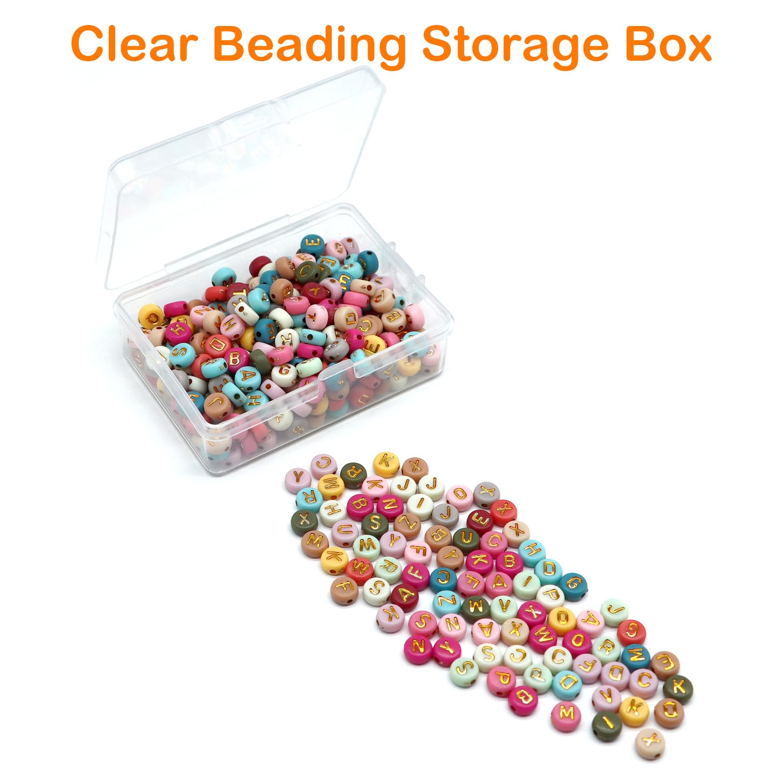 CUTEABC 9 Pieces Mini Plastic Clear Beads Storage Rectangular Empty Containers Box with Lids for Collecting Small Items,Beads,Jewelry,Business Cards,Game Pieces,Crafts Accessories (3 * 2.2 * 1 Inch)