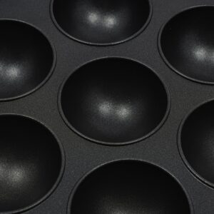 Large Aperture Takoyaki Pan,7 Holes Takoyaki Maker,Nonstick Baking Cake Mould For Home,Bakery,Cafe, Food Store