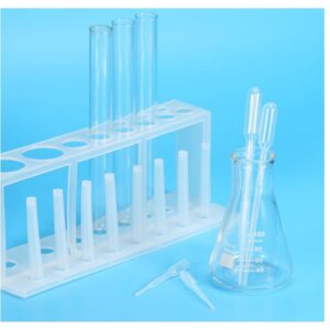 Disposable graduated plastic pipettes for scientific experiments, essential oils, cosmetic tools, DIY art (200pc)