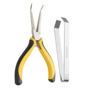 fish bone pliers tweezers kit for all kind of fish stainless steel fish deboning tools 2pcs