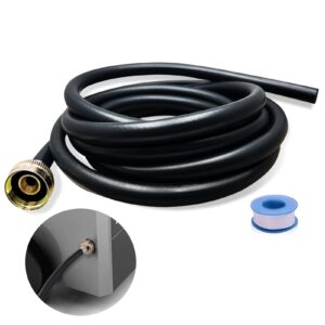 dehumidifier drain hose, 3/4 inch fht, 12 feet with brass rustproof connector hose for most of dehumidifiers (12ft)