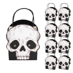 cheerland skeleton gift bag for halloween and monster bash spooky skull party favor goodie bags decorations and supplies