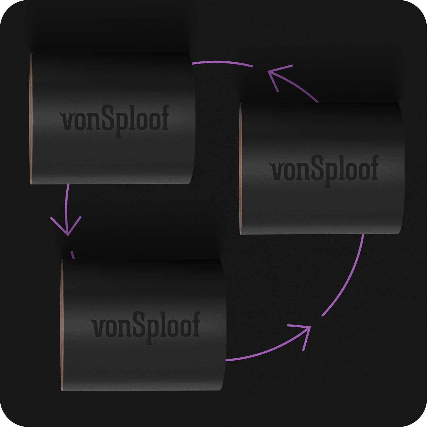 vonSploof Personal Air Filter To Trap Smoke & Odor - Easy To Use & Long Lasting Replacement Smoke Filter up to 500+ uses I Eliminate Smoke For Your Buddy and You with Smoke Catcher I Sploof Vaporizer