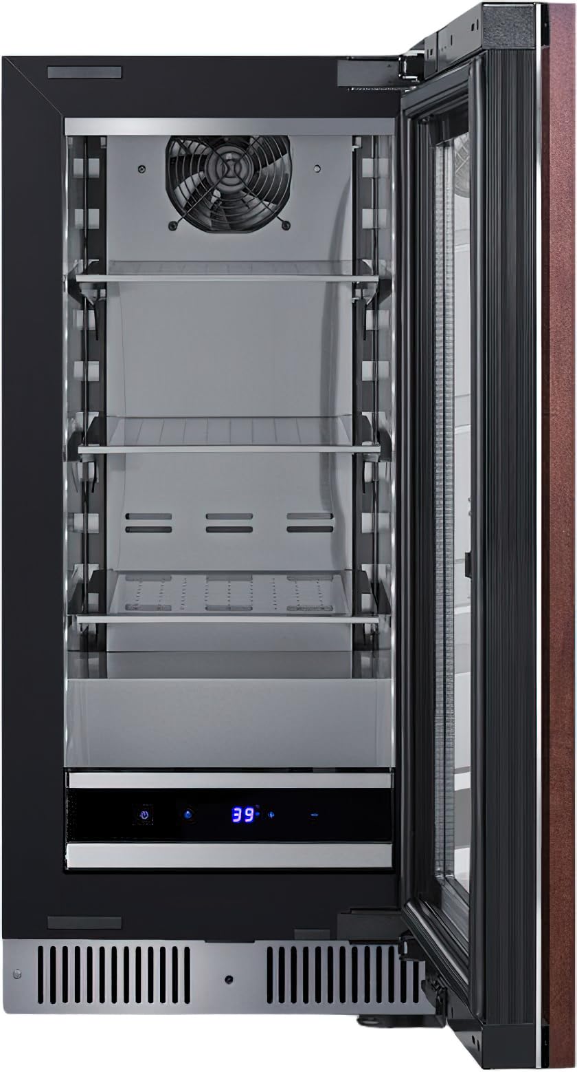 Summit 15” Built-In Beverage Center, Shallow 18” Depth Refrigerator, Commercially Approved, Panel Ready* - SDHG1533PNR (*Panel not Included)