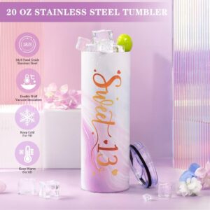 HSOEIXL 13 Year Old Girl Gifts, 13th Birthday Gifts for Girls, 13 year old girl birthday gift ideas for Her, Daughter, Niece, Granddaughter, Birthday Gifts for Teen Girls