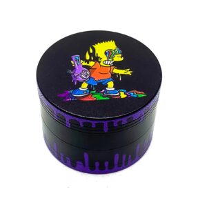 gifted genius spice grinder 2.2'' grinder, 2.5, sps-purple