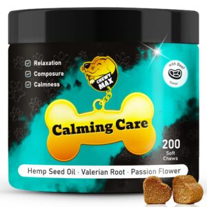 calming chews for dogs | puppy calming chews | calming care for dogs | calm chews for dogs | puppy calming | dog calming chews | 200 chews