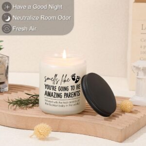 New Parents Gifts for Couples New Mom Gifts New Dad Gifts Pregnancy Gifts for Expecting Mom Gender Reveal Gifts Expecting Parents to Be Unique Gifts Scented Candles Lavender