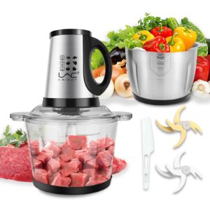 16 cup large food processors,meat grinder veggie chopper with with 2 pieces 16cup bowls 350w electric food processors,3 speed,2 pieces 6 bi-level bladesand spatula for baby food,meat,vegetables,fruits