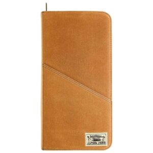 esterbrook canvas collection - 40 pen zippered case - tan